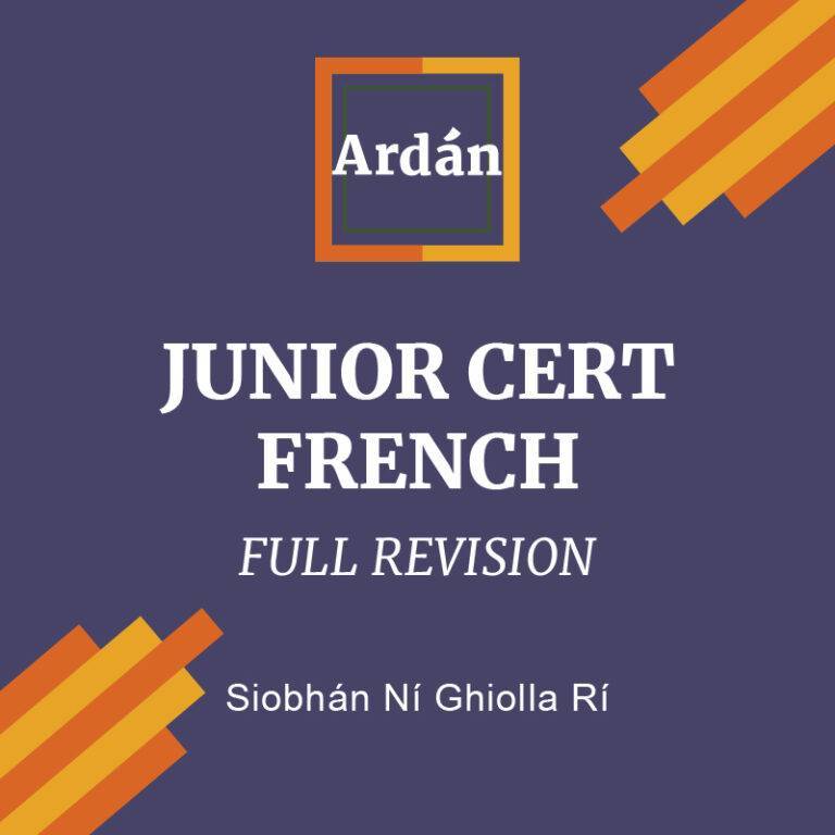 Leaving Cert + Junior Cycle | Irish & French Grinds, eBooks, Classes