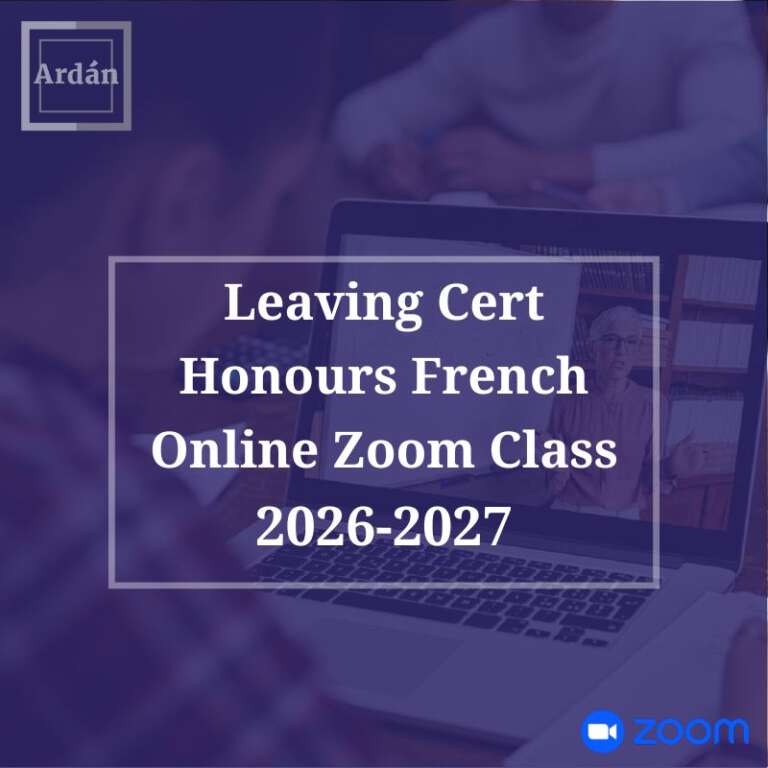 Leaving Cert French Oral Exam - Le Document - Only €30